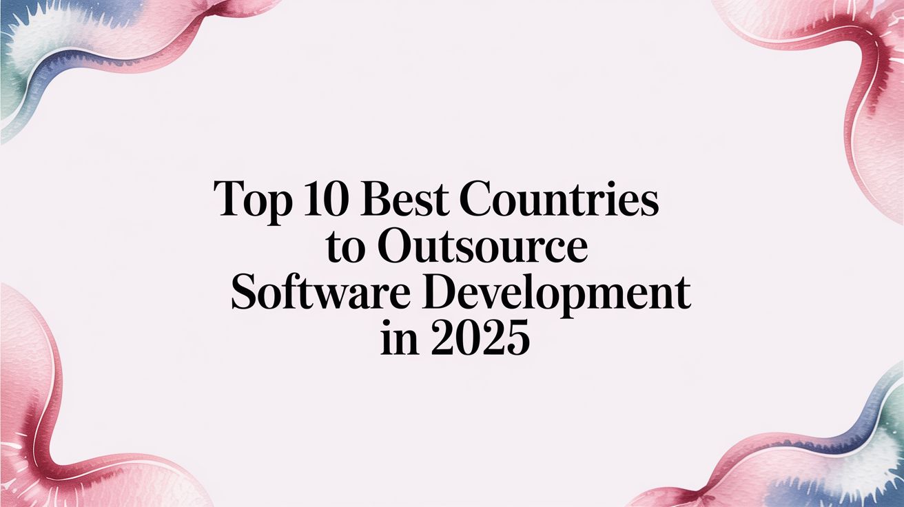 Top 10 Best Countries to Outsource Software Development in 2025